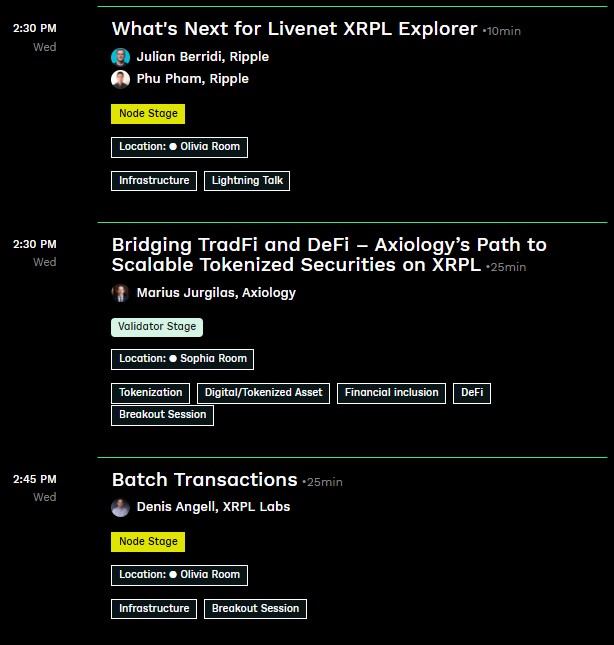 XRP Ledger Apex 2025 | 80 Bras Basah Rd, Singapore 189560