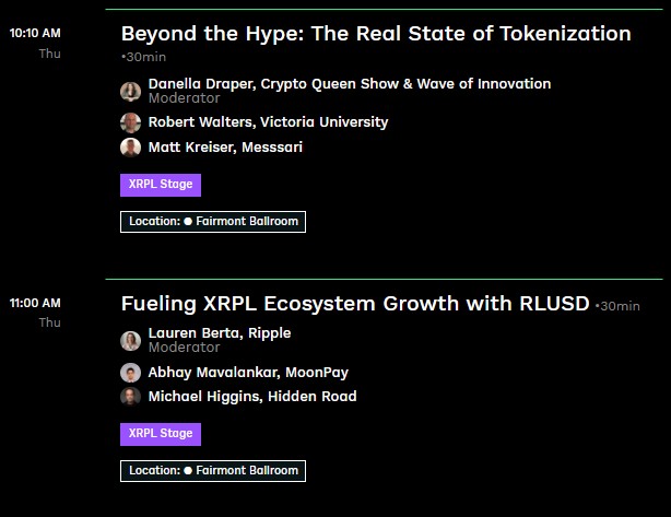 XRP Ledger Apex 2025 | 80 Bras Basah Rd, Singapore 189560