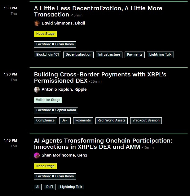 XRP Ledger Apex 2025 | 80 Bras Basah Rd, Singapore 189560