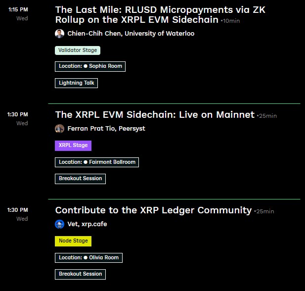 XRP Ledger Apex 2025 | 80 Bras Basah Rd, Singapore 189560