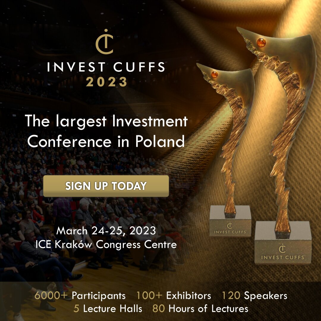 Invest Cuffs 2023 - one of the largest investment congresses in Europe
