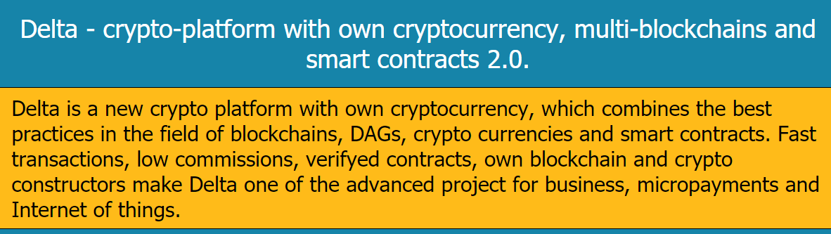 DELTA (DELTA) ICO Rating, Reviews and Details | ICOholder